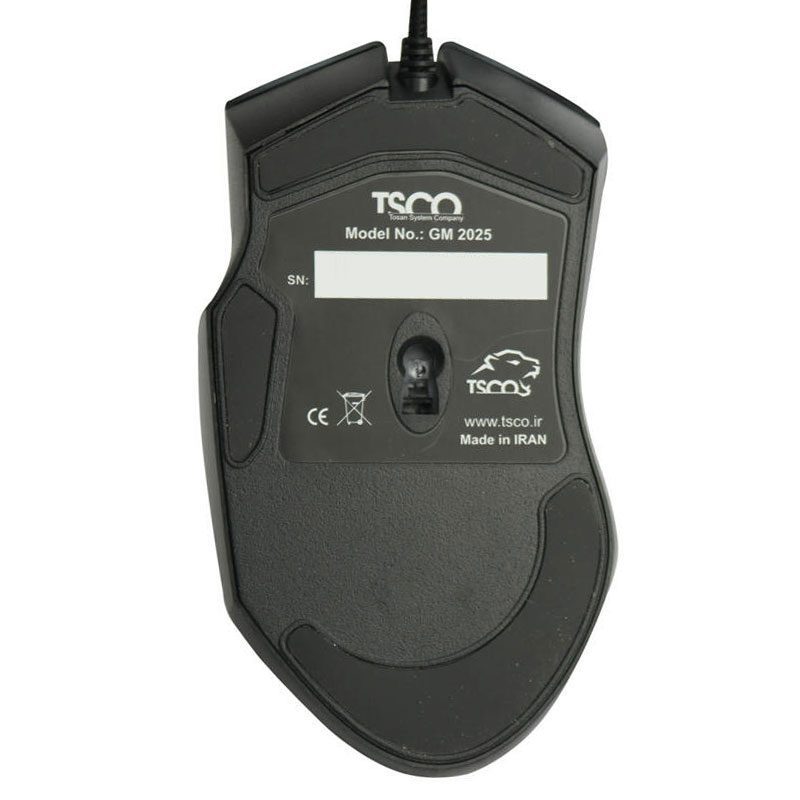 موس گیمینگ سیم دار تسکو TSCO GM2025 - سایگو